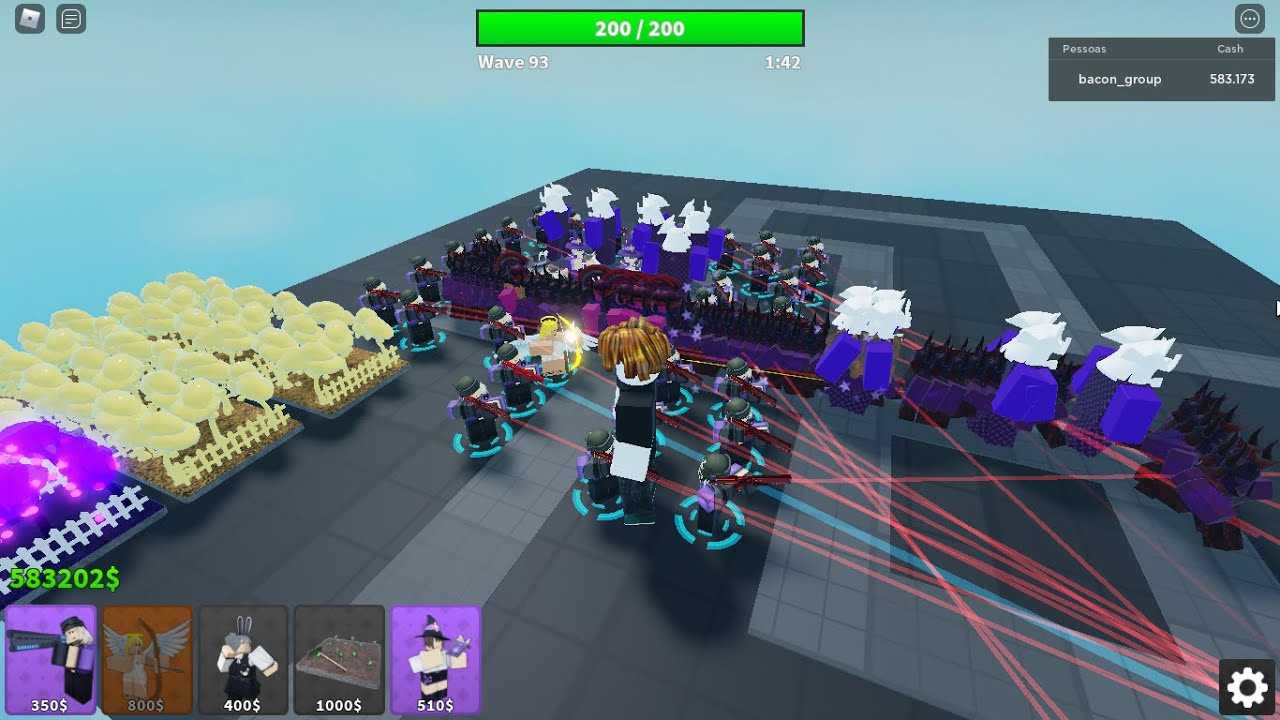 jogando base defence part 1 - YouTube