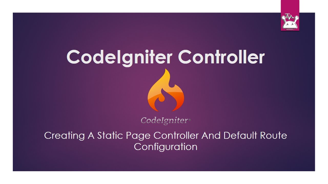 Codeigniter controller - YouTube