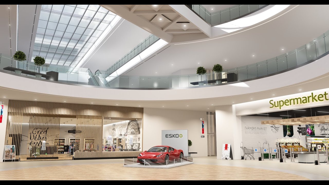 Store Visualizer 16 - Drupa mall project - YouTube