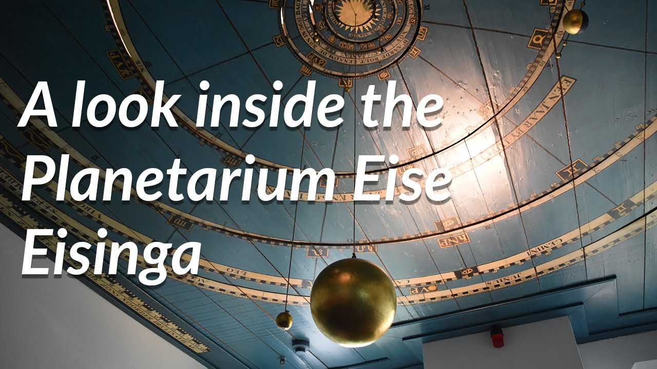 A look inside the Planetarium Eise Eisinga with Boat Bike Tours - YouTube