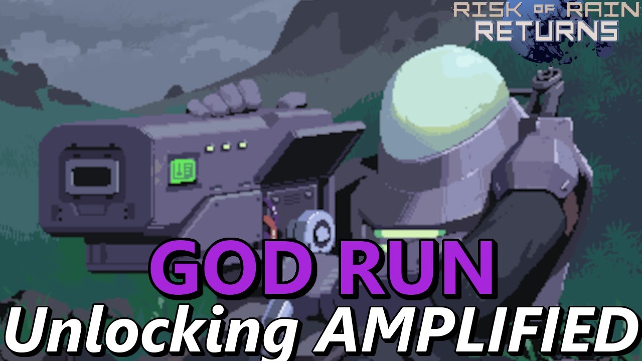 Unlocking Laser Turret Requires a GOD RUN! | Risk of Rain Returns Lets ...