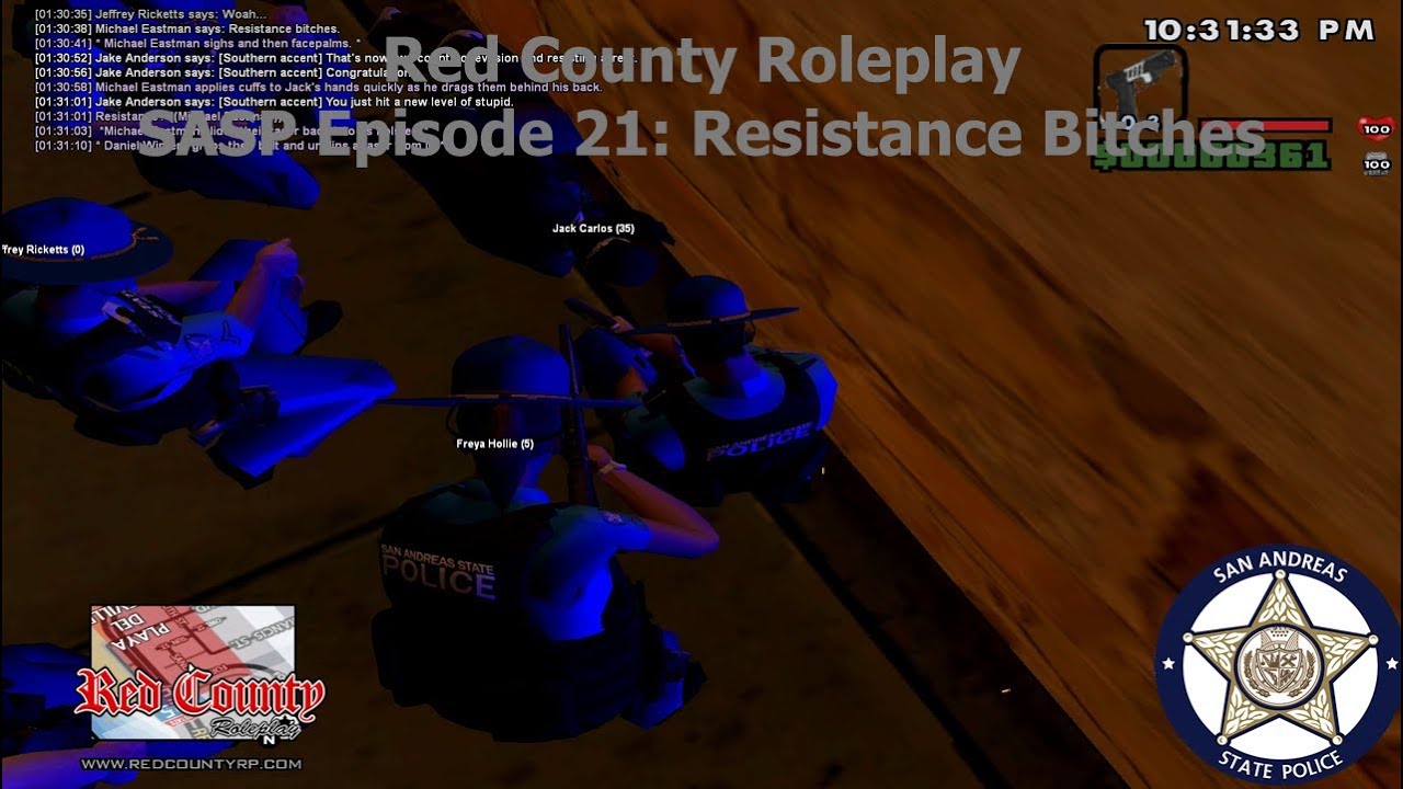 SAMP: Red County RP - SA State Police Ep 21 - Resistance Bitches - YouTube