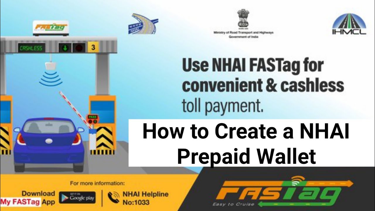 How to create a NHAI Prepaid Wallet - YouTube