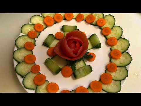 Salata Süsleme Dekorasyonu.En yeni salata süsleme Fikirleri!