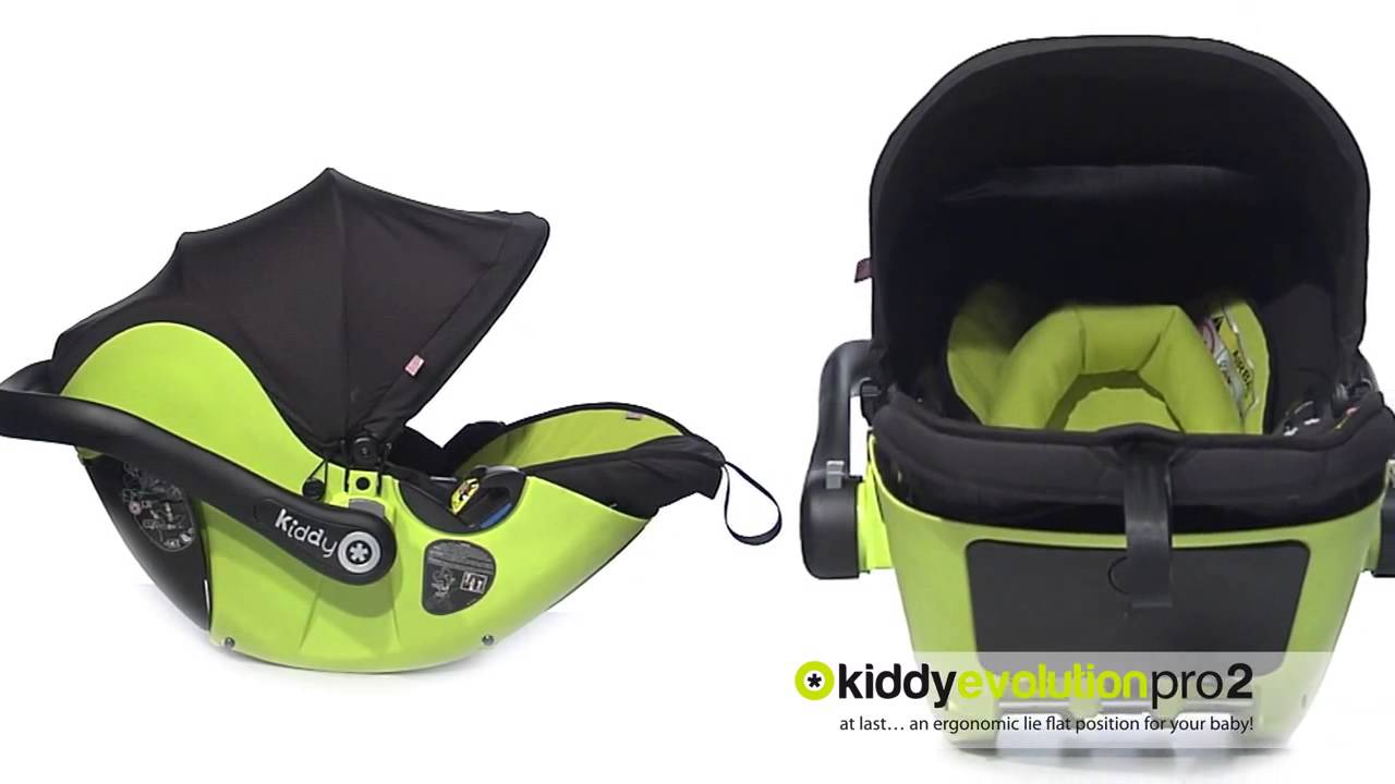 kiddy Evolution Pro 2 baby carrier - YouTube