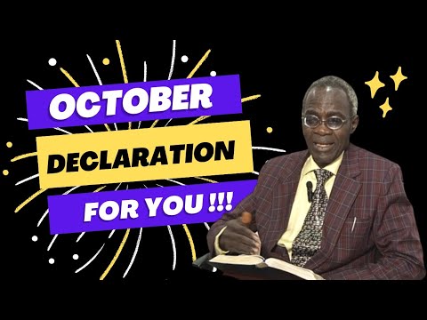 OCTOBER DECLARATION FOR YOU!!! || DCLM IJEBU-ODE - YouTube