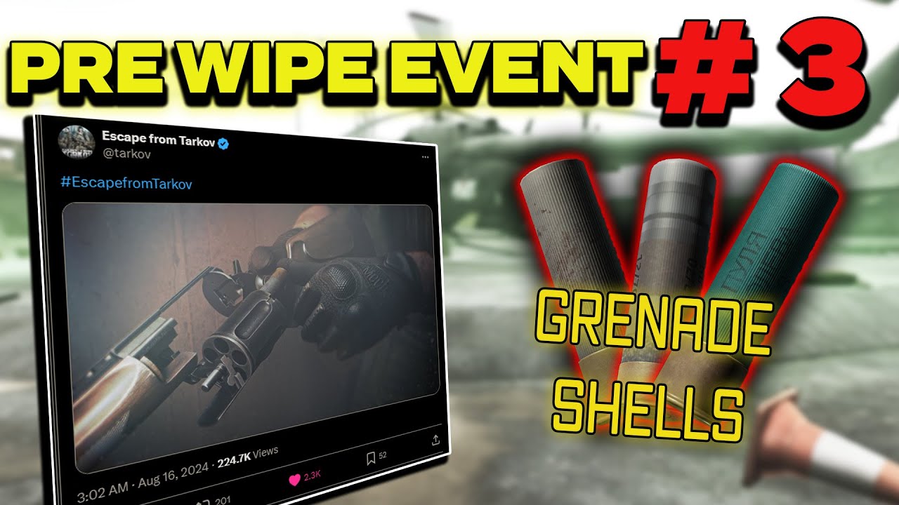 Explosive Shotgun Shells - Pre Wipe Event #3 - Tarkov News & Updates ...