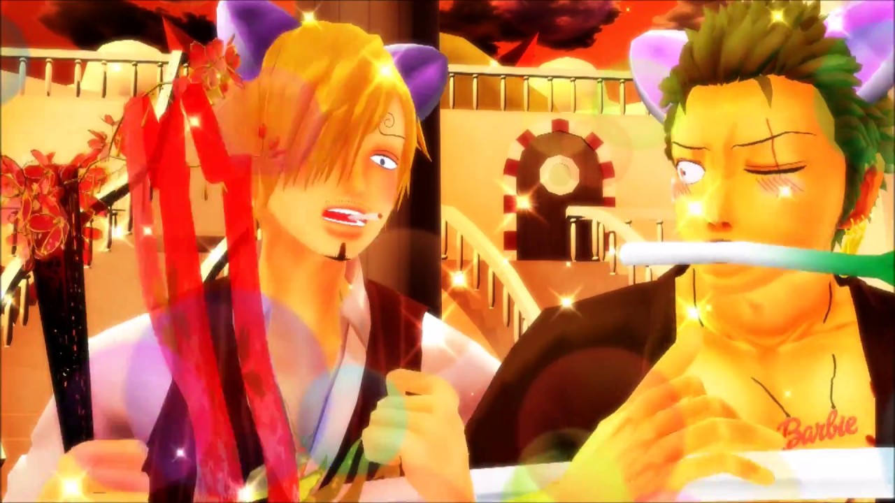(MMD) One Piece - Volare - YouTube