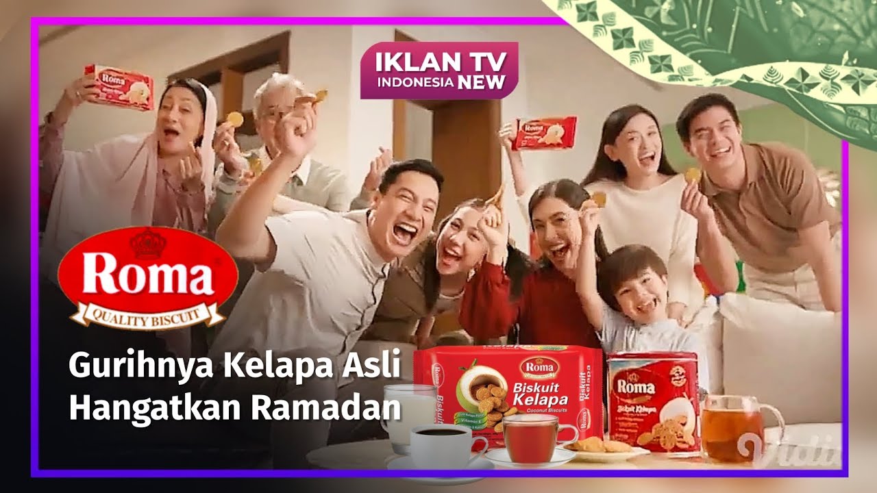 TVC Iklan Roma Kelapa edisi Ramadhan "Hangatkan Ramadan" (Maret 2024 ...