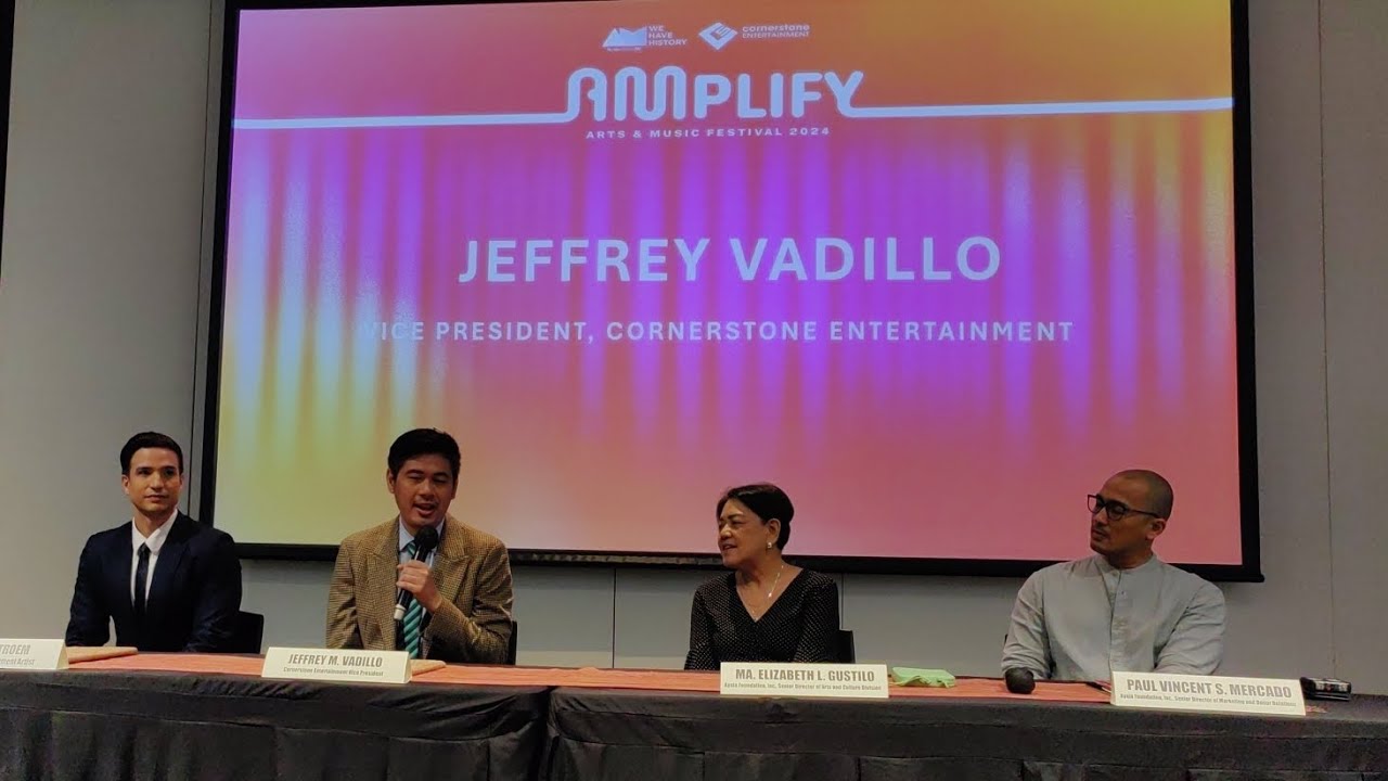 Jeffrey Vadillo, Cornerstone Entertainment Vice President - YouTube