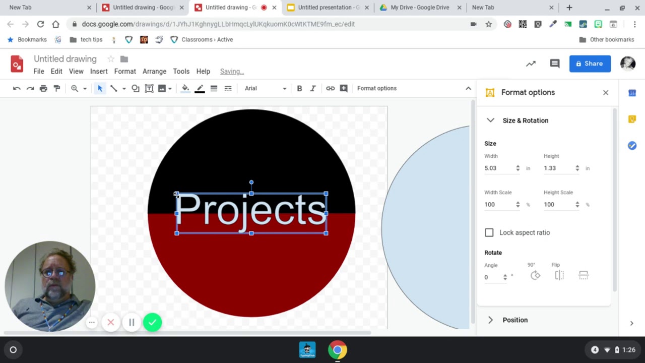 Two Color Text in Google Drawings - YouTube