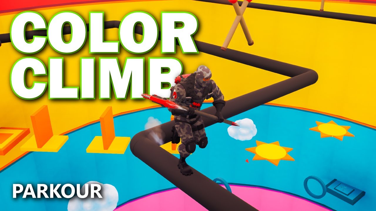 Color Climb - Parkour | Fortnite Creative - YouTube
