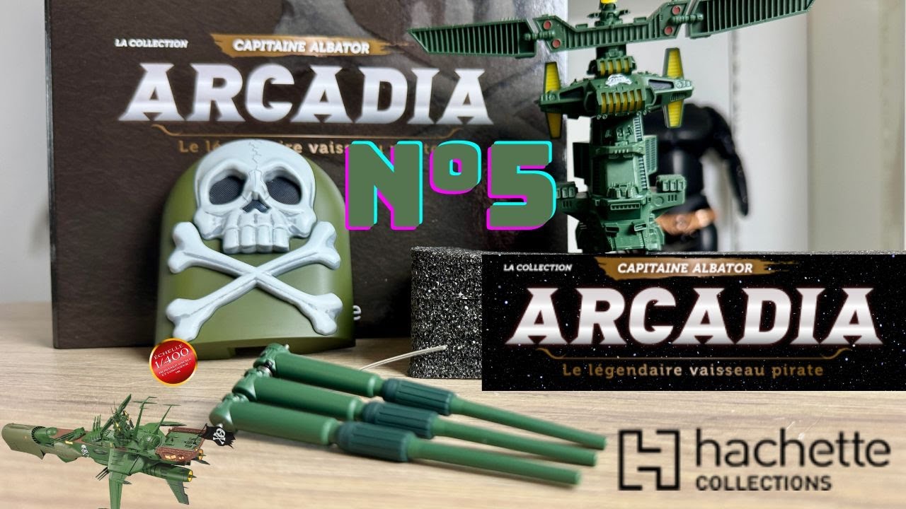 “Arcadia N°5 Hachette Collections : Les premiers canons du légendaire ...