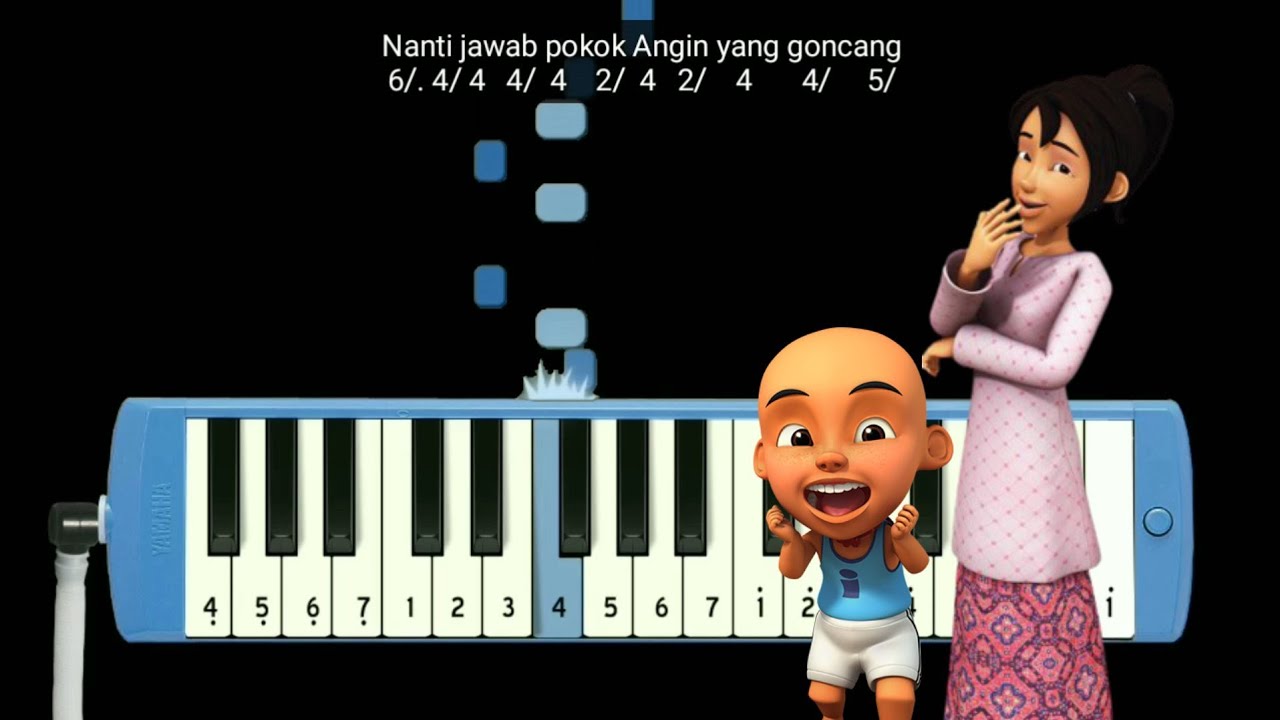 Not Pianika Tanya Sama Pokok - Upin Ipin Chords - Chordify