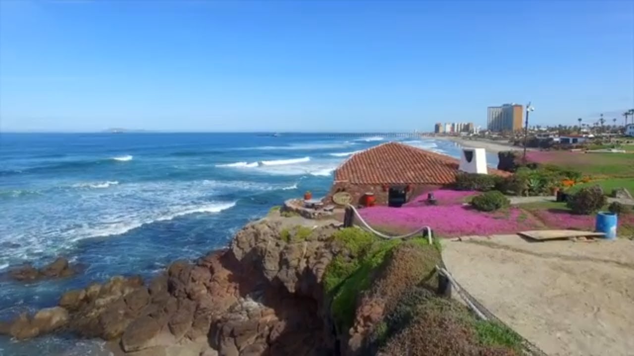 Incredible Beachside Views of Vacation Hotspot Rosarito, Mexico | Baja ...