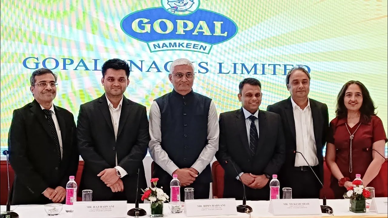 D.K. Surana, MD, Intensive Fiscal Services BRLM for Gopal Snacks Ltd Rs ...