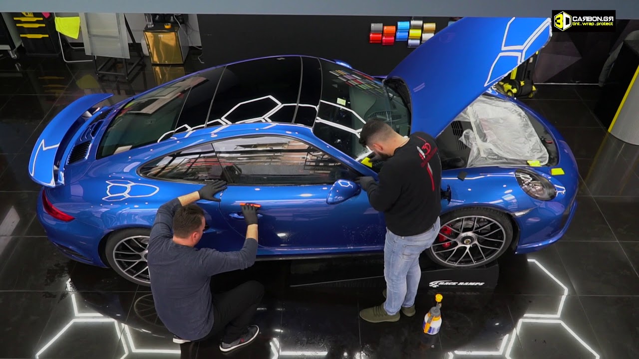 PremiumShield Elite Paint Protection Film install by 3dcarbon.gr to this Porsche 911 Turbo - YouTube