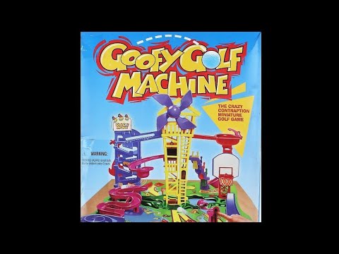 Ep. 230: Goofy Golf Machine Board Game Review (Parker Brothers 1994 ...