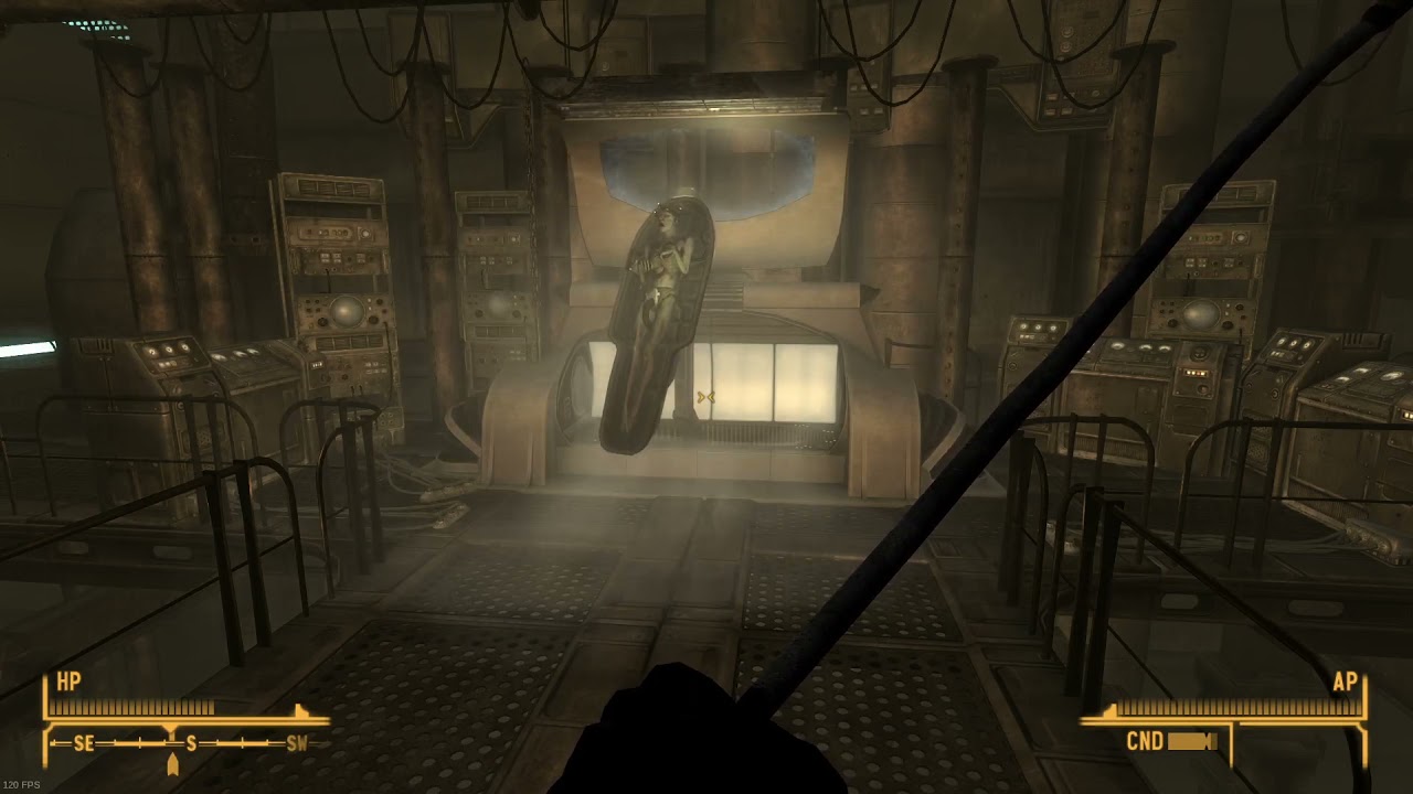 Fallout: New Vegas - killing House with a golf club (Linux) - YouTube