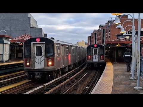 [720P 30FPS] R142 2 & 5 train action at Freeman Street during the PM ...