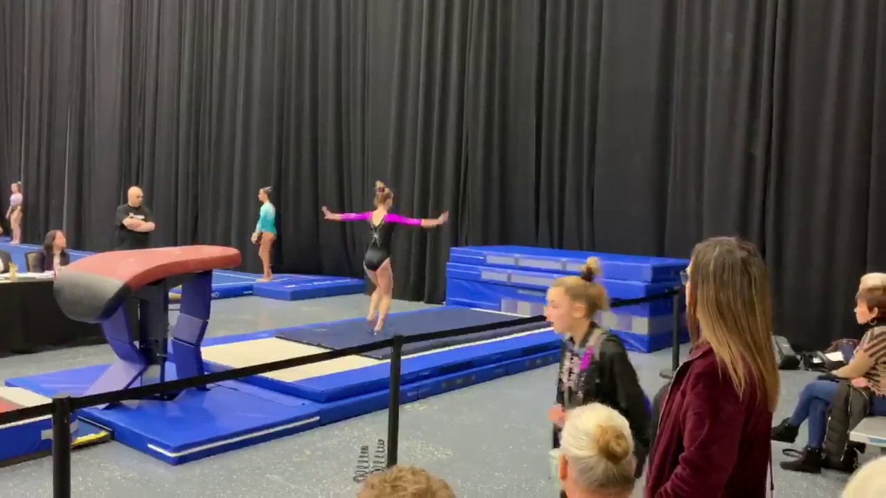 Emily Leese Prestige Gymnastics Vault Katie Baldwin Invitational - YouTube
