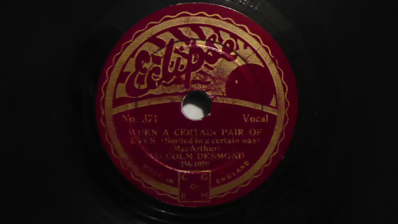 Billy Scott-Coomber - When a Certain Pair of Eyes (Smiled in a certain ...