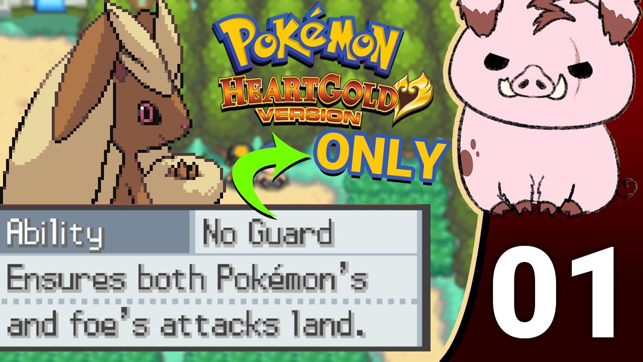 Trying the IMPOSSIBLE Pokemon Challenge | Pokemon HeartGold SUPER KAIZO ...