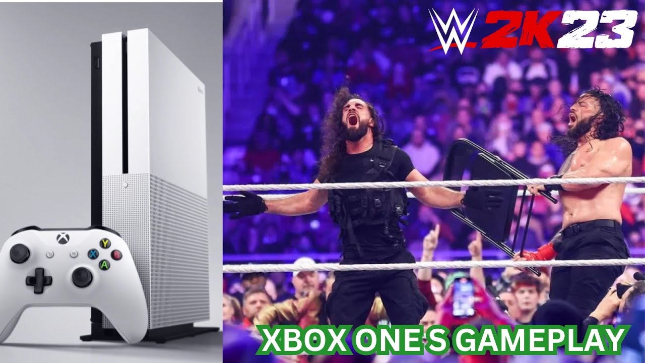 WWE 2K23 xbox one s gameplay - YouTube