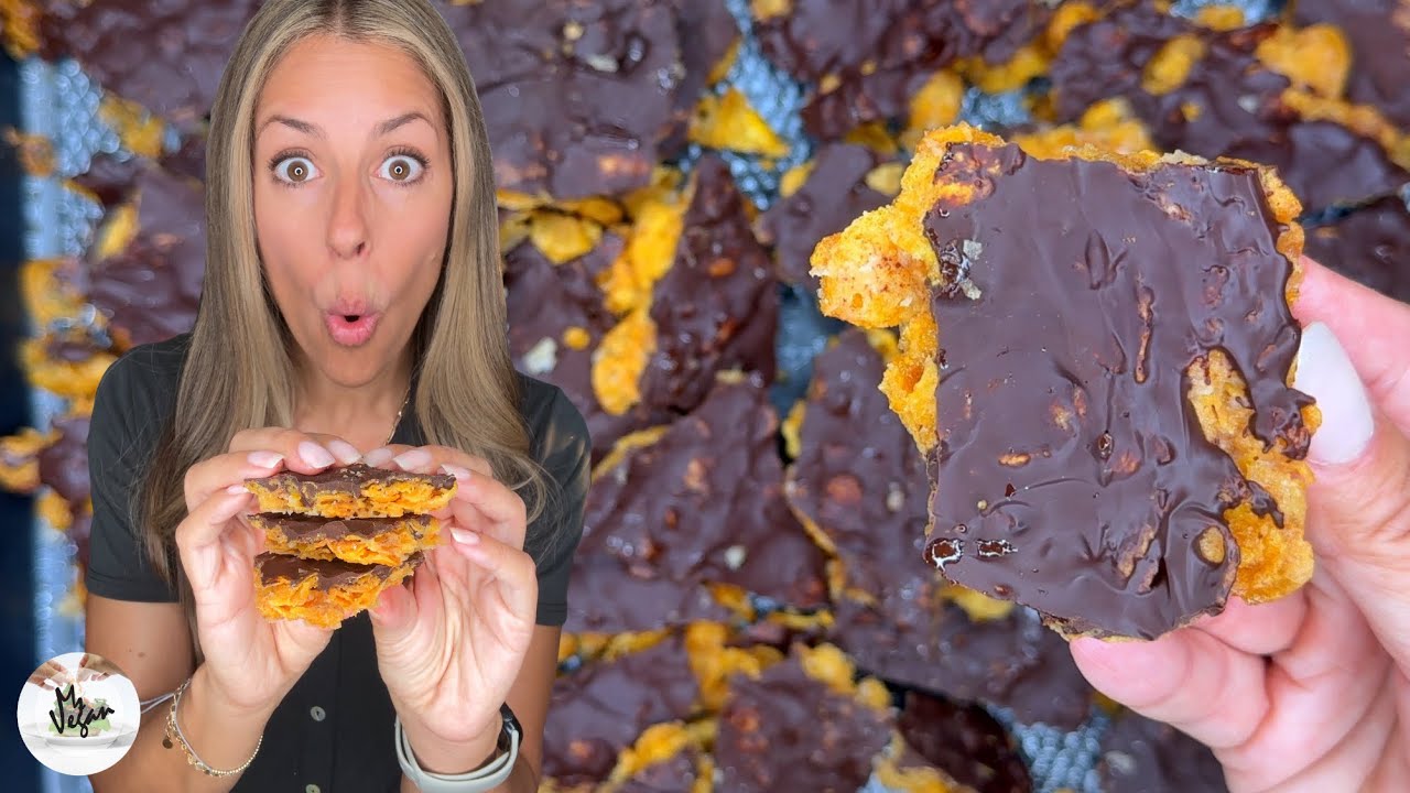 Chocolate Cornflake Bark | Brittle - YouTube