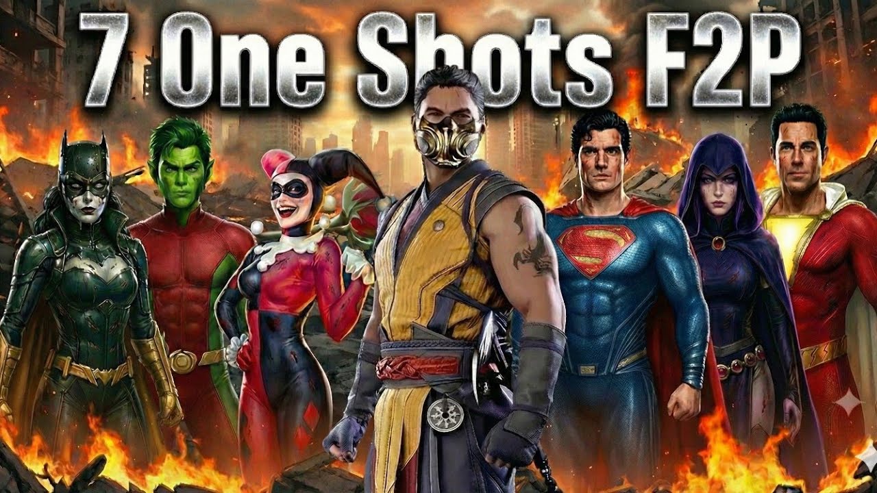 7 One Shots "F2P" sin repetir personajes | Injustice 2 Mobile ...