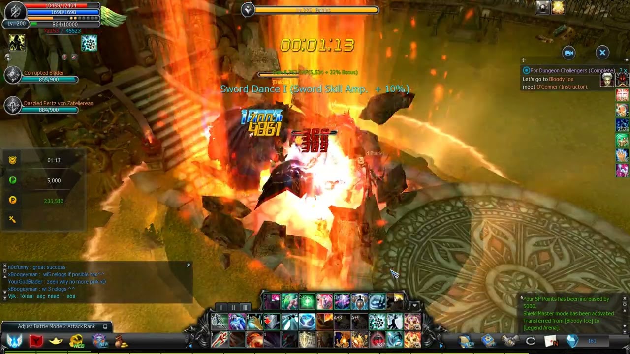 Cabal Online Force Shielder BM1 vs BM2 vs BM3 - Baldus - YouTube