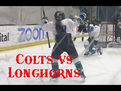 Hockey Game Highlights #6: Stockton Colts vs Leigh Longhorns - YouTube