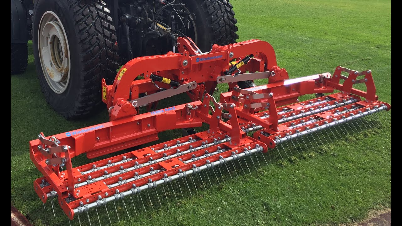 Wiedenmann Terra Rake -nurmihara / NH-KONEET OY - YouTube