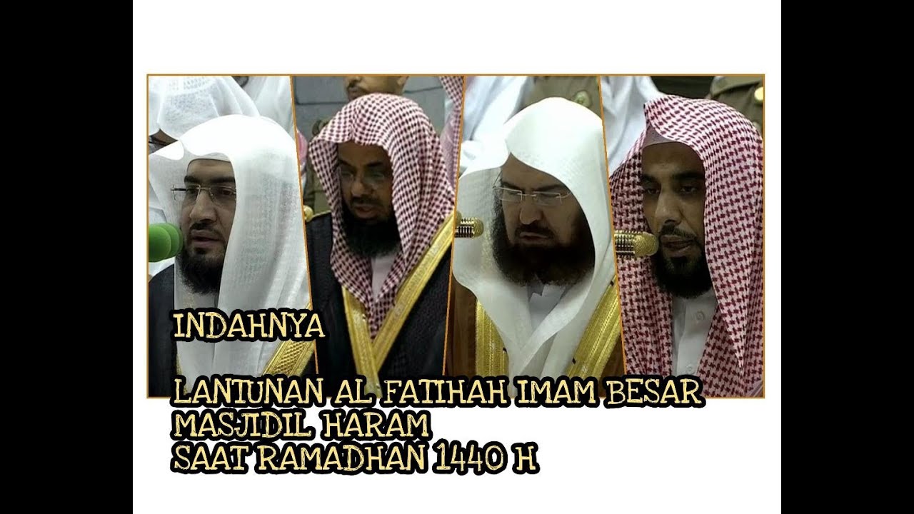 YANG RINDU MEKKAH. LAFAZ AL FATIHAH 4 IMAM BESAR MASJIDIL HARAM di ...