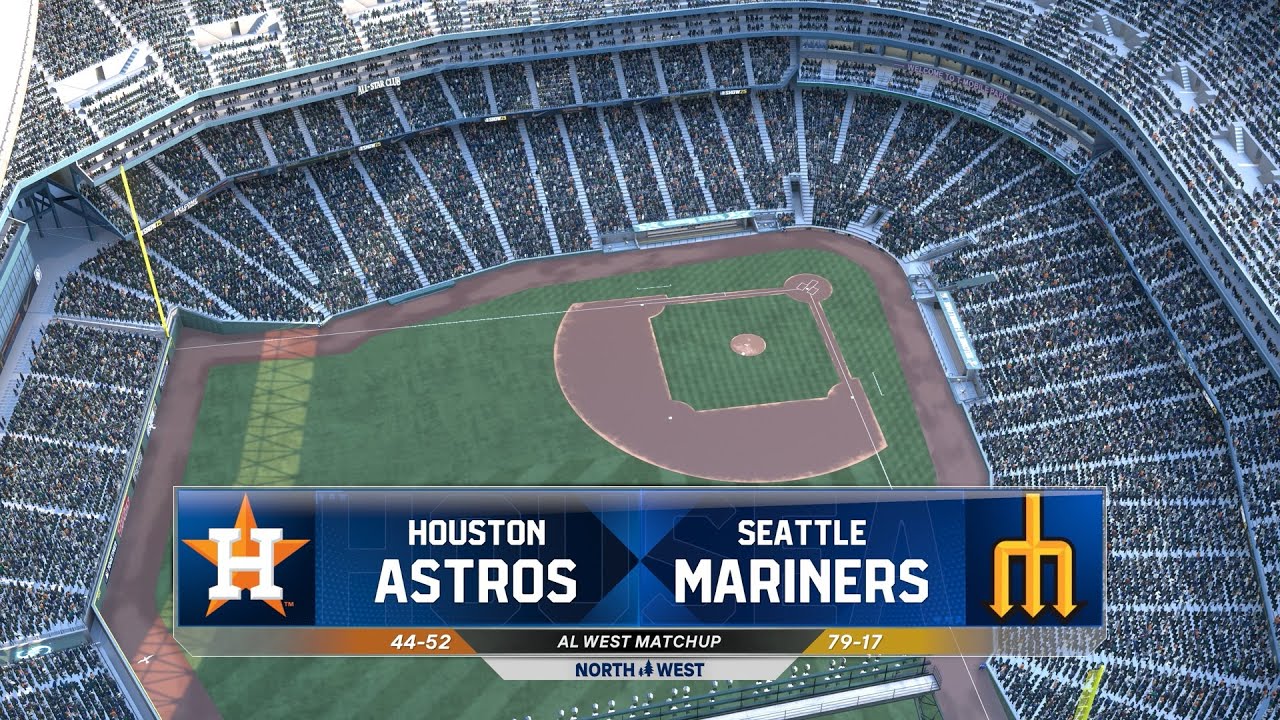 Houston Astros (44-52) @ Seattle Mariners (79-17) | Regular Season [#97 ...