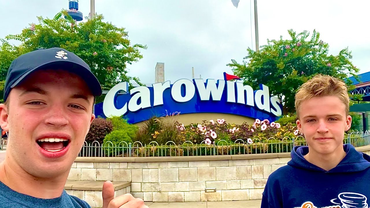 Carowinds Vlog - August 2022 | *First Time Reactions To Everything ...