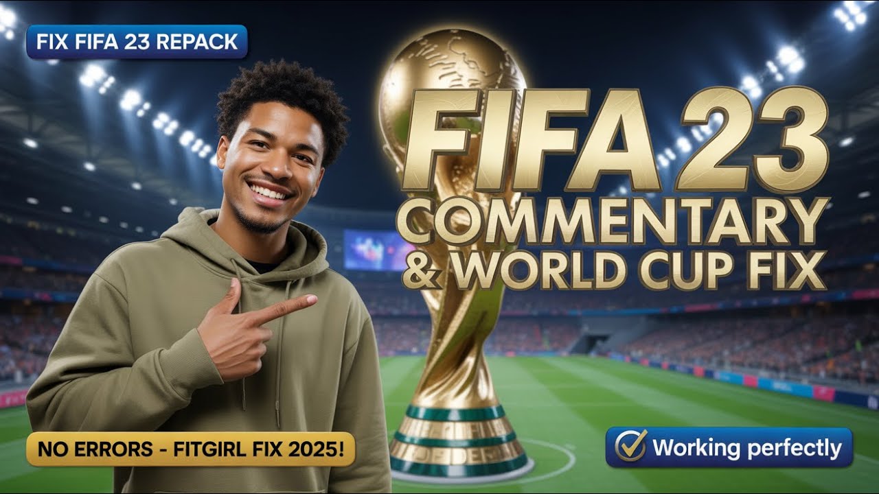 FIFA 23 FitGirl Repack – Commentary Language Fix & World Cup Mode Fix ...