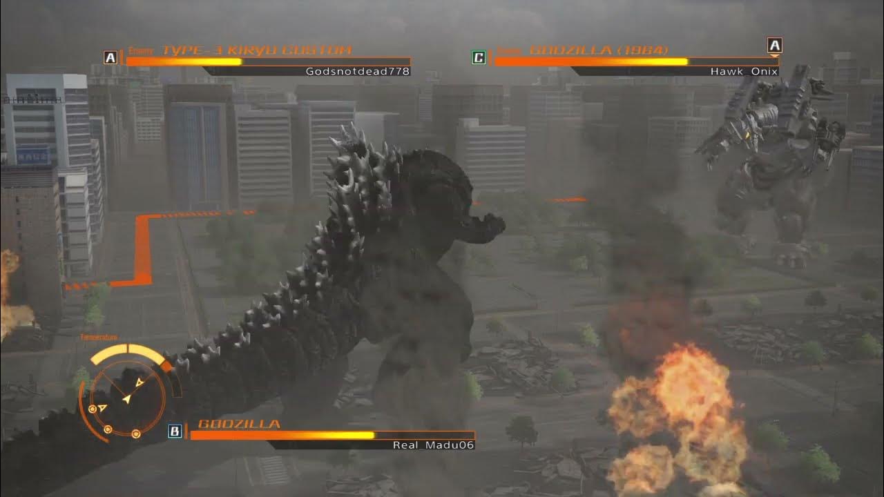 GODZILLA PS4 - Heisei Godzilla vs Kiryu Vs Godzilla (1964) - YouTube