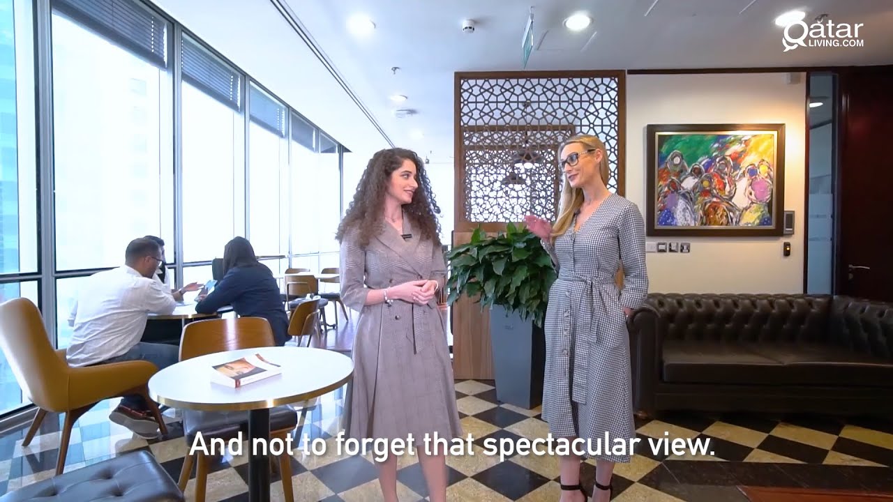 Qatar Living Properties takes a tour of Servcorp Qatar - YouTube