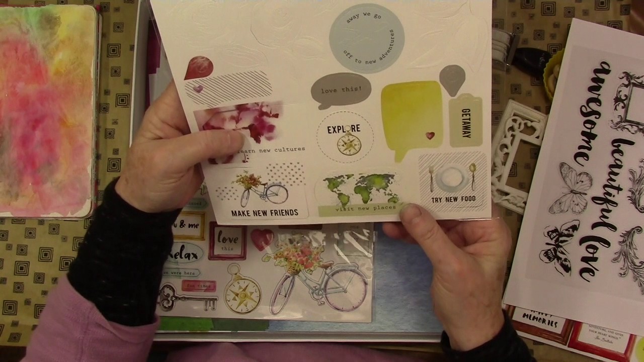 Unboxing Altenew Reflection Papercraft Kit - YouTube