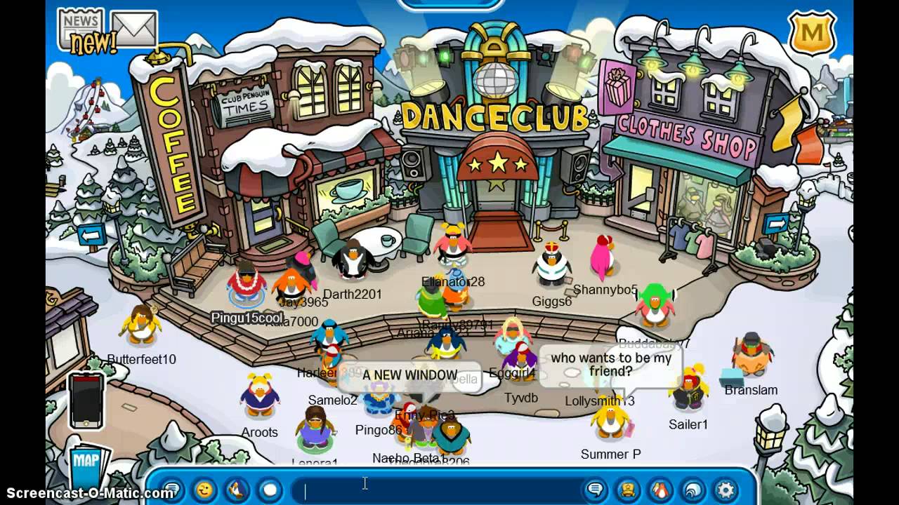 Club Penguin - College at my Igloo - YouTube