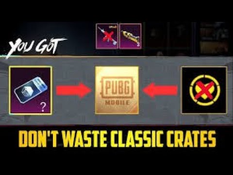 NO glacier 😏 238 classic crate opening CRAZED GAMING | PUBGM - YouTube