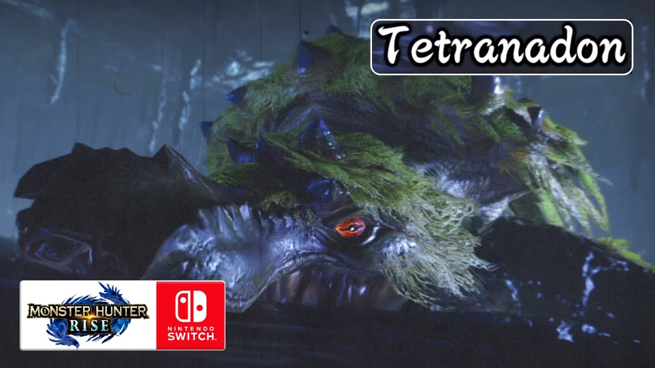 MHRISE - Monster Hunter Rise (2001) - Tetranadon, Espada Escudo e Solo ...