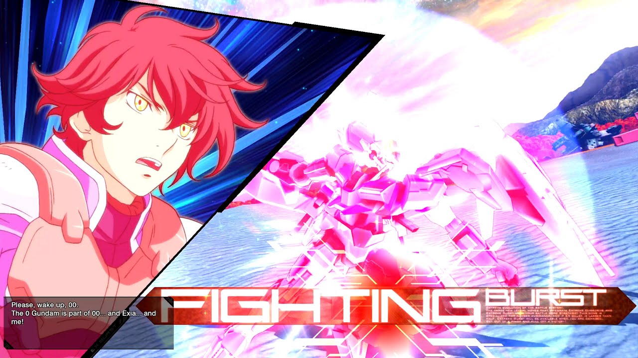 Gundam Extreme Vs. Maxi Boost ON | Setsuna (00 Gundam) vs. Ribbons ...