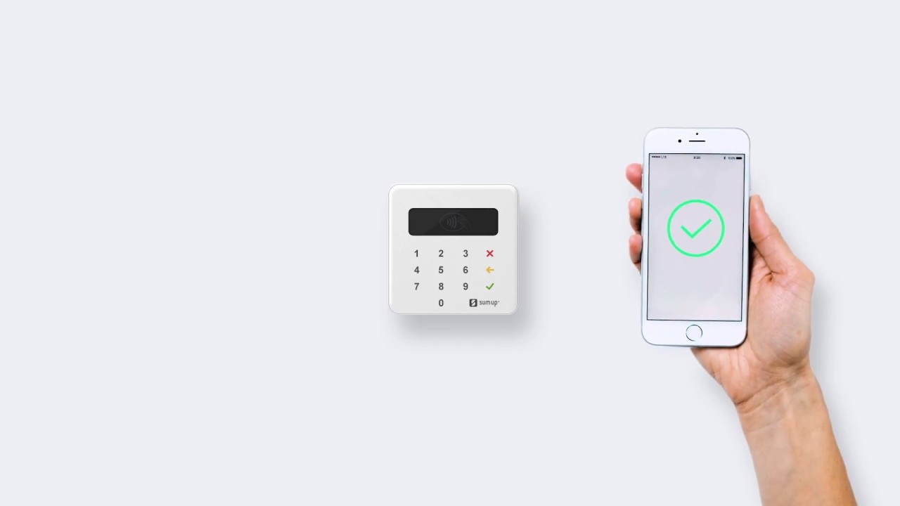 Sum Up Air Card Reader - YouTube