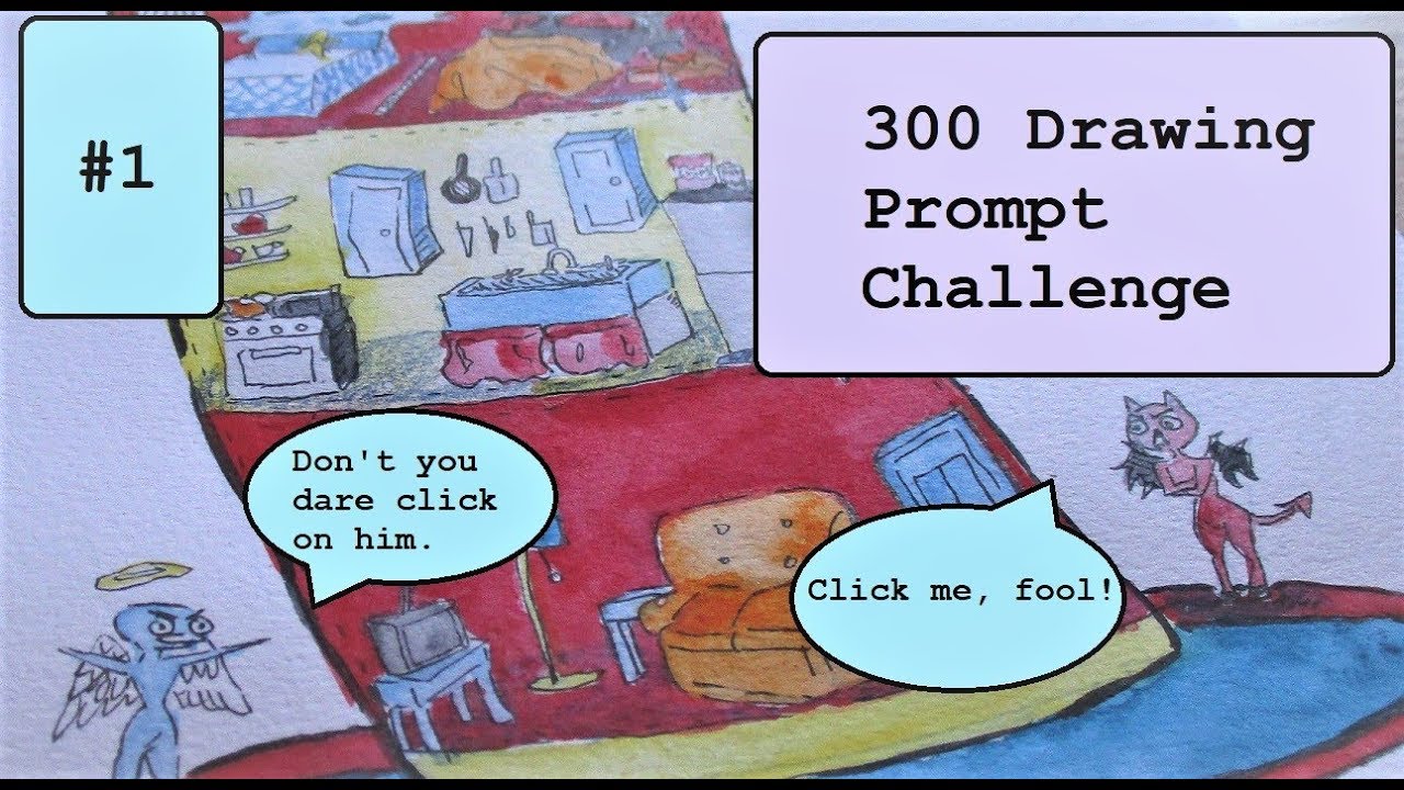 Dr. Seuss House #1 of 300 Drawing Prompts - YouTube