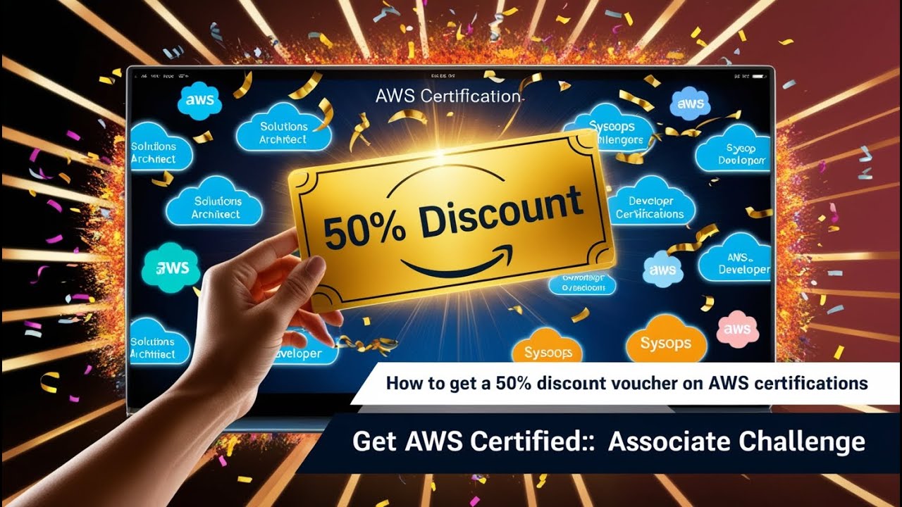 How to Get a 50% Discount Voucher on AWS Certifications - Get #aws ...
