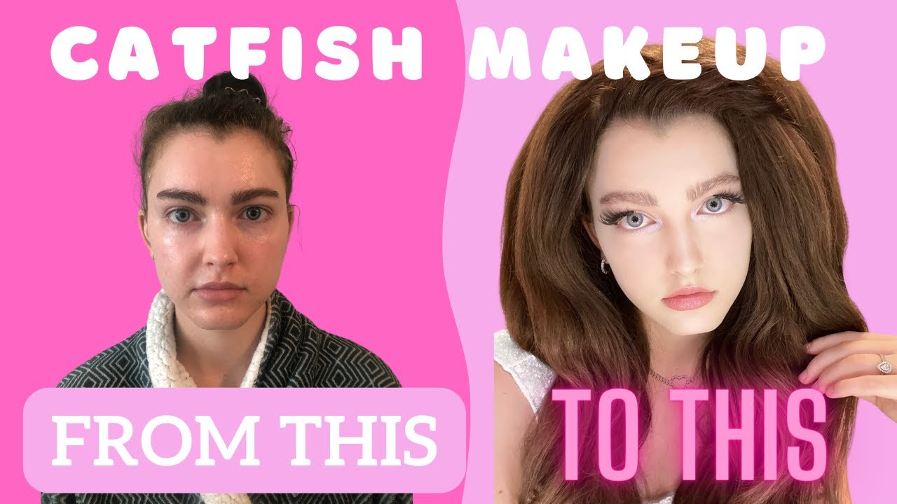 HOW TO BE A CATFISH | becoming a literal different person with makeup - YouTube