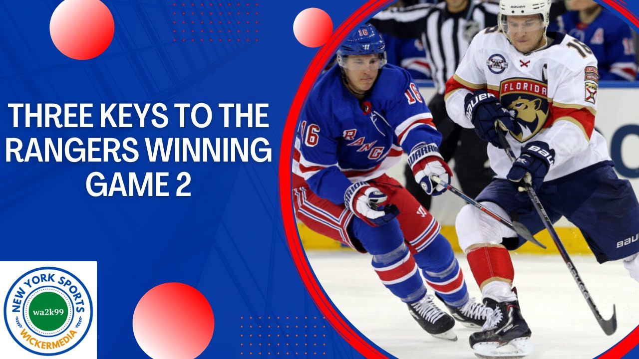 Three Things The Rangers Can Do To Win Game 2... - YouTube