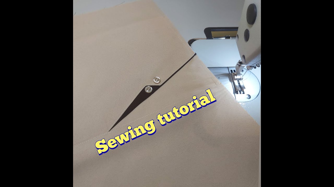 Sewing technique for beginners. Types of pockets on trousers. Sewing ...
